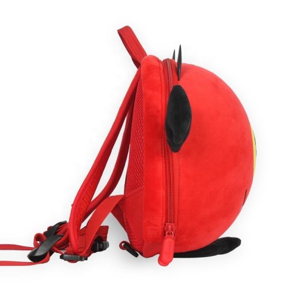 Quality Supercute Anti Lost Backpack 3d Mini Children School Backpack OEM ODM 30*27*11cm for sale