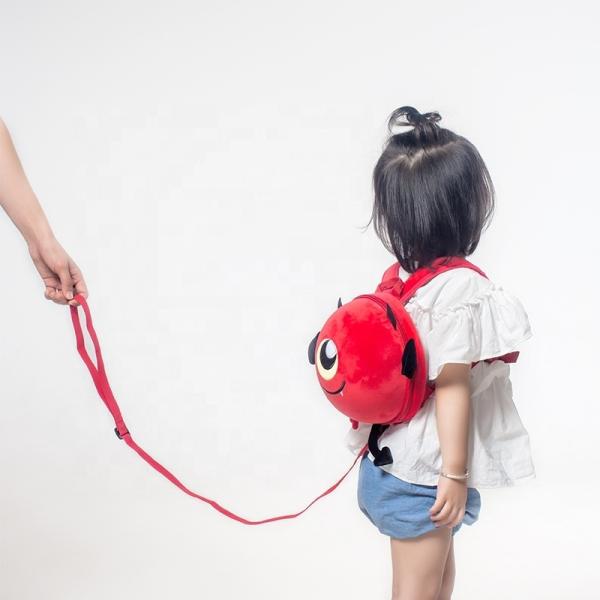 Quality Supercute Anti Lost Backpack 3d Mini Children School Backpack OEM ODM 30*27*11cm for sale