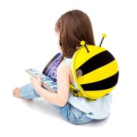China Supercute Child School Bag Kids Bee Backpack Hardshell Backpack With Durable Handle for sale