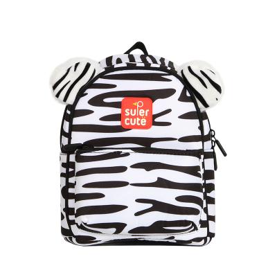 China Soft Handle Childrens Rucksack Custom School Backpack Cartoon Animal Backpack CE CPC for sale