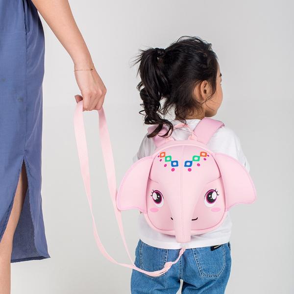 Quality Supercute Elephant Backpack Custom Backpack Neoprene Material Cartoon Design for sale