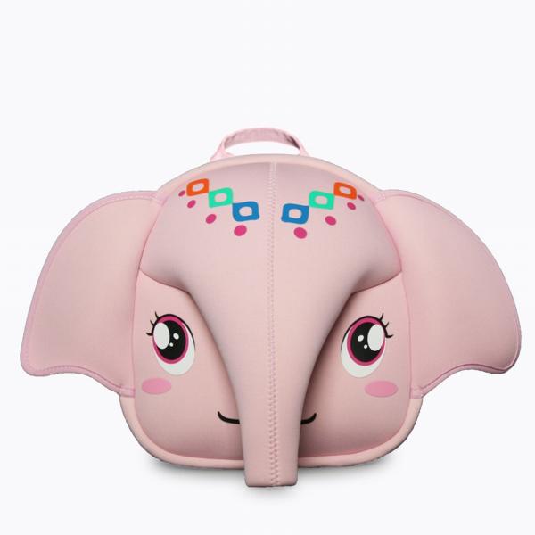 Quality Supercute Elephant Backpack Custom Backpack Neoprene Material Cartoon Design for sale