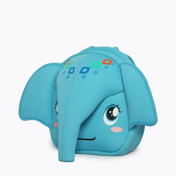 Quality Supercute Elephant Backpack Custom Backpack Neoprene Material Cartoon Design for sale