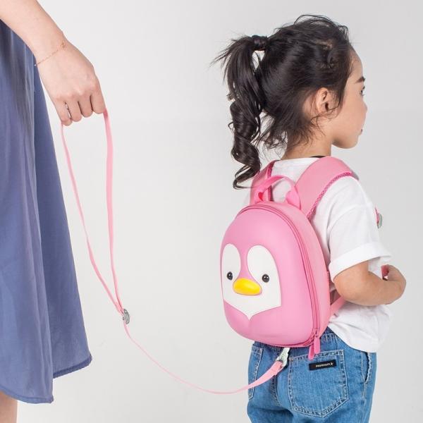 Quality Anti Lost 3D Kids Penguin Backpack Customizable EVA Kids Hardshell Backpack for sale