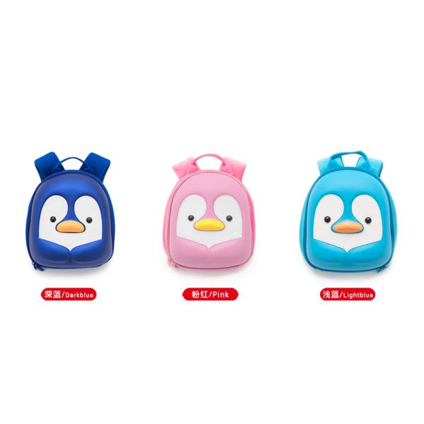 Quality Anti Lost 3D Kids Penguin Backpack Customizable EVA Kids Hardshell Backpack for sale