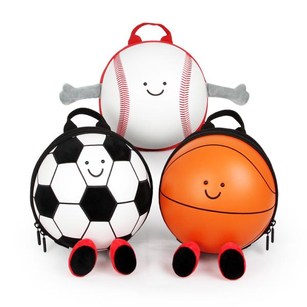 Quality Eva Basketball Design Anti Lost Backpack Toddler Mini Backpack Boy Customized for sale
