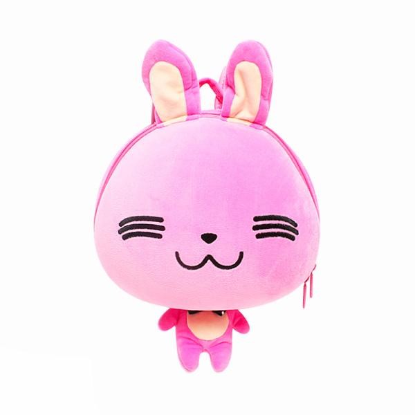 Quality 3D Plush Anti Lost Kids Animal Backpack Personalised Toddler School Bags Exquisite Design for sale