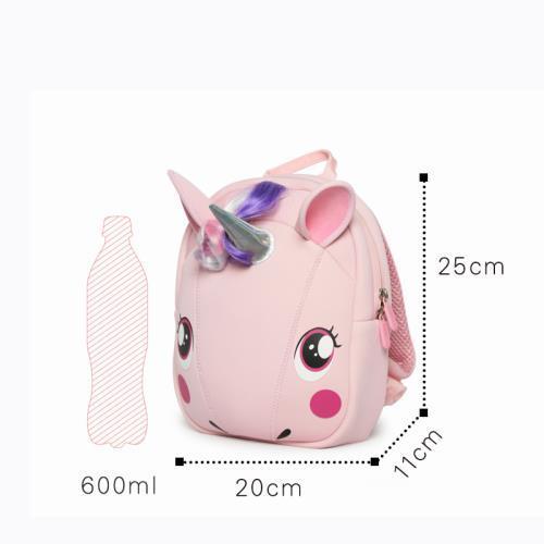 Quality Customization Kids Backpack Diving Fabric Unicorn Bag Kindergarten Backpack for sale