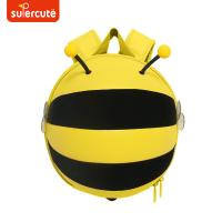 China Supercute Child School Bag Kids Bee Backpack Hardshell Backpack With Durable Handle for sale
