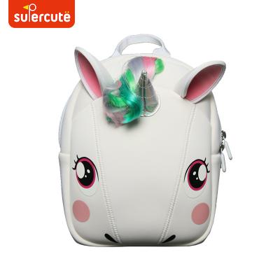 China Superctue Waterproof Kids Backpack Unicorn Bag Children School Bag For Kindergarten for sale