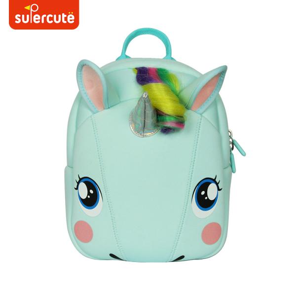 Quality Customization Kids Backpack Diving Fabric Unicorn Bag Kindergarten Backpack for sale