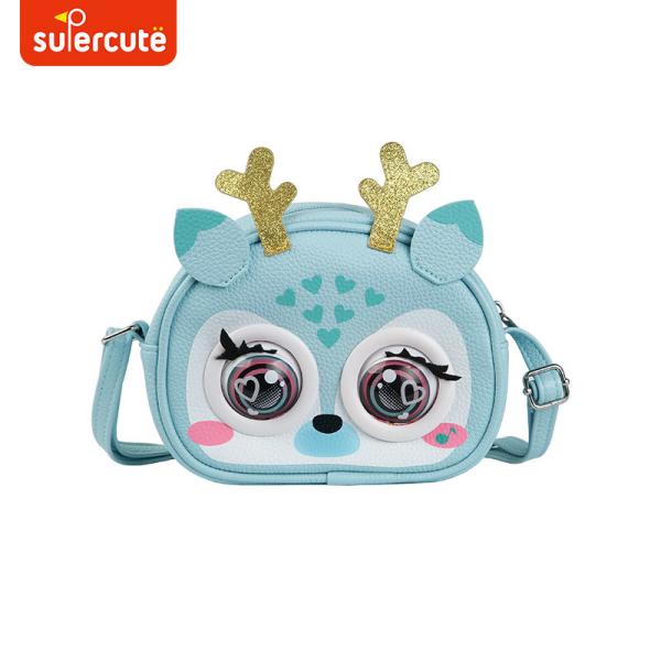 Quality Supercute Kids Sling Bag Bulk Order Interactive Voice Messenger Bag Shoulder Bag for sale