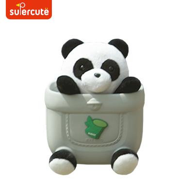 China Custom Panda School Backpack Gift Kawaii Bag Plush Toy Backpack For Kids for sale