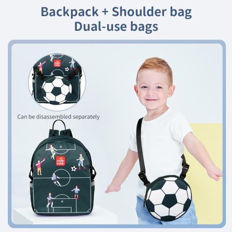Quality Supercute 2 In 1 Shoulder Bag Custom Children Backpack Kids School Backpack for sale