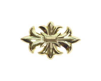 China Plastic Coffin lid decoration funeral accessories , casket parts with flowers for sale