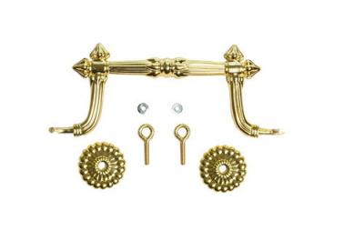 China European style Plastic Coffin Handle Funeral Accessories  H9011 Set for sale