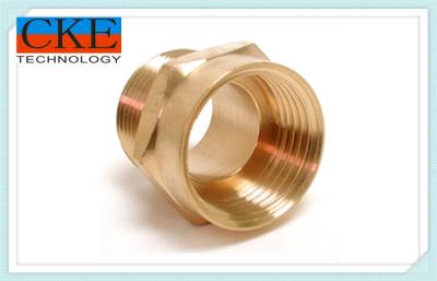 China Custom High Speed Brass Machined Parts / Brass Turned Parts For Trucks , OEM ODM for sale