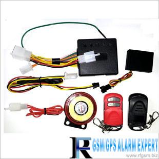 China MOBILE-PHONE 2-WAY MOTORCYCLE ALARM SYSTEM , Quad band, RF-V10 for sale