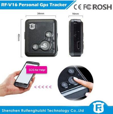 China Key chain personal gps tracker kids old people reachfar rf-v16 for sale