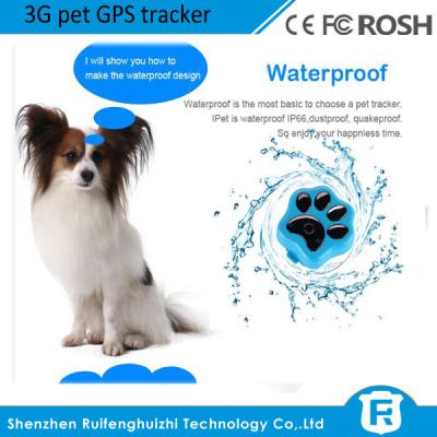 China Wifi anti-lost waterproof mini cheap 3g gps tracker inside sim card for pet/dog RF-V40 for sale