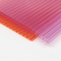 China Light Polycarbonate PC Hollow Sheet 5mm 14mm for sale