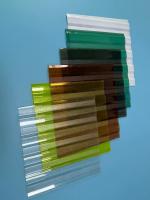 China Solid Embossed Diamond Textured Polycarbonate Sheet for sale