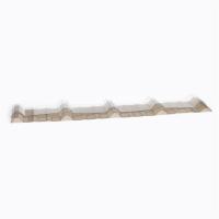 China Pc Corrugated Sheet Roofing Clear Embossed Corrugated Polycarbonate Sheet for sale