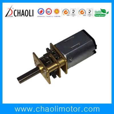 China Low Speed High Torque Spur Gear Motor N20 For Auto Shutter And Smart Door Lock for sale