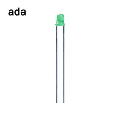 China Witte 3mm lichtdiode zonnelampen 3mm diode RoHS CE Te koop