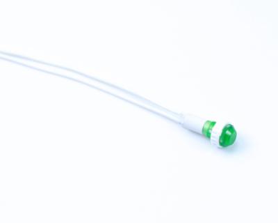 Cina 10mm 110V Neon Indicator Lamp A-19 Green Pilot Light 0,3 W in vendita