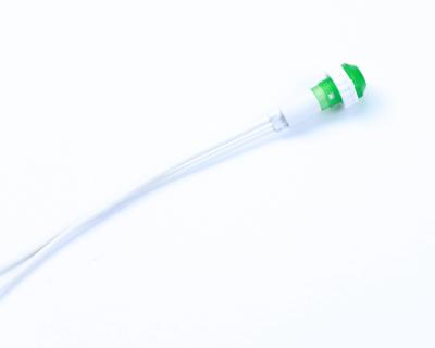 Cina 10mm 110V Neon Indicator Lamp A-19 Green Pilot Light 0,3 W in vendita