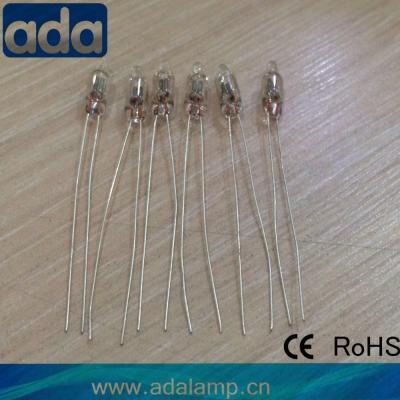 Κίνα 4mm Neon Indicator Lamp Κίτρινο CE χαμηλής τάσης Neon Bulb προς πώληση