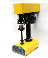 China Semi Automatic Electric Tin Can Seaming Machine For Beverage Can for sale