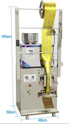 Cina Nuovo prodotto SMFZ-70 Macchina automatica di sigillamento per imballaggio di riempimento di sale a sacchetto per Specis Polvere/noci/grano/riso 2-200G Legno in vendita