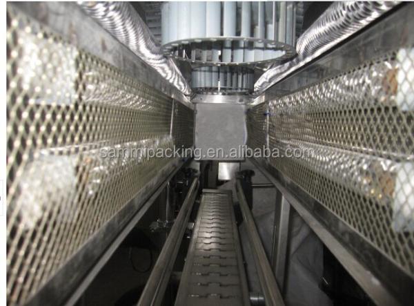 BSS-1538C PVC Film Heat Tunnel Shrink Wrap Machine For Bottle Cap