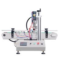 China Pneumatic Tabletop Automatic Bottle Capping Machine For Plastic Bottle Jar for sale