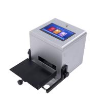 China Static Date Code Inkjet Printer Machine Intelligent With 5 Inch Color Screen for sale
