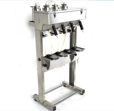 중국 4개의 충전 머리로 반자동 공기용 향수 병 충전 기계 판매용