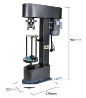 China Pilfer Proof Automatic Bottle Capping Machine For Aluminum Cap for sale