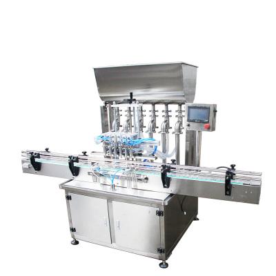 China 220V Liquid Production Line Automatic Ketchup Jam Mayonnaise Sauce Cream Bottle Filling Capping And Labeling Machine for sale
