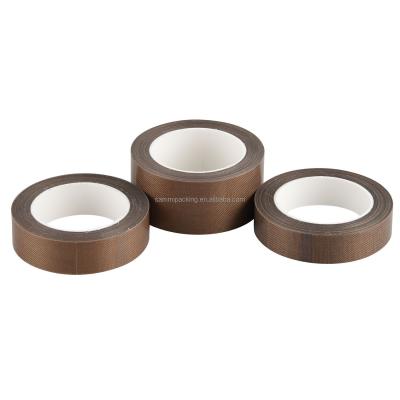 Cina Nastro di fibra di vetro rivestito in PTFE marrone per saldatura e cintura di tenuta Larghezza 13/15/19/25/30/50MM in vendita