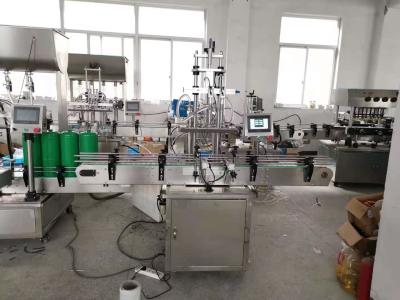 中国 自動スプレーボトル 詰め込み 蓋付け レーベル 機械 販売のため