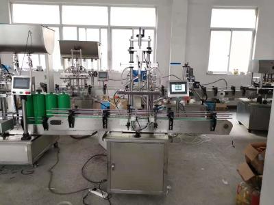 中国 自動スプレーボトル 詰め込み 蓋付け レーベル 機械 販売のため