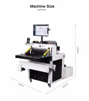China CE Approved DFD50TI Automatic PE Express Packing Bags Labeling Sealing Machine for sale