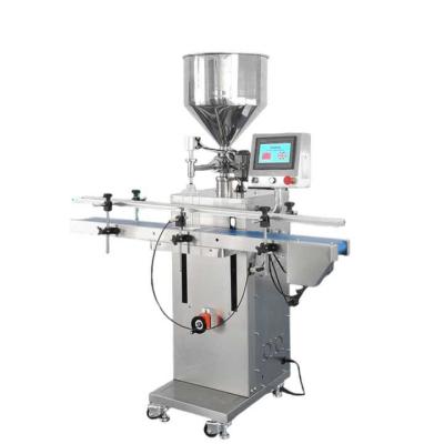Cina Servo motore automatico salsa calda ketchup marmellata vaso lozione crema cosmetica shampoo miele bottiglia liquido pasta macchina di riempimento in vendita