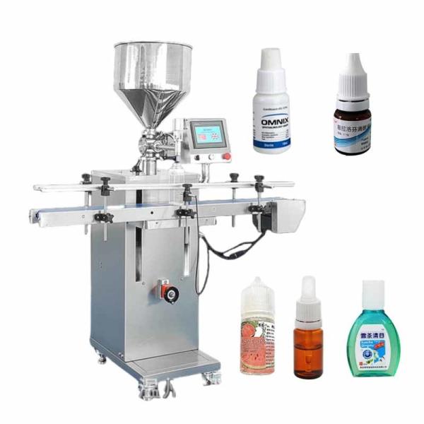 Quality 220V Custom Automatic Servo Cream Shampoo Lotion Peanut Butter Filling Machine for sale