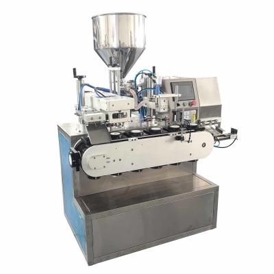 China Cosmetics Cream Ointment Plastic Soft Tube Hose Filler Sealer Filling and Sealing Machine for sale
