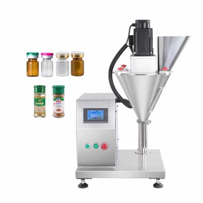 China Easy Operate Semi-automatic Single Head Power Filler Small Volume Fine Powder Auger Filling Machine for sale