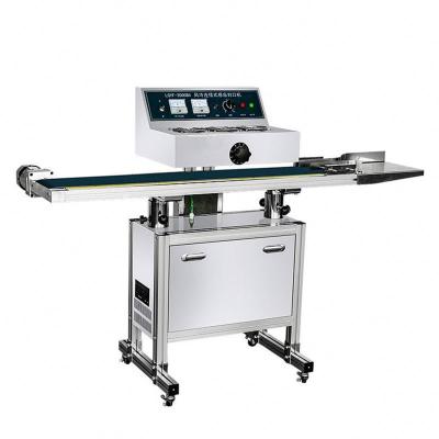 Cina Sigillatrice a induzione automatica con trasportatore (20-120mm) (Sigillatrice automatica a foglio di alluminio, Sigillatrice a induzione automatica) in vendita