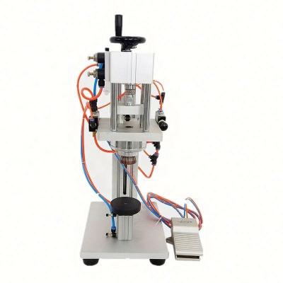 China Pneumatic Perfume Bottle Machine, Manual Crimping Machine/Perfume Cap Press Machine for sale